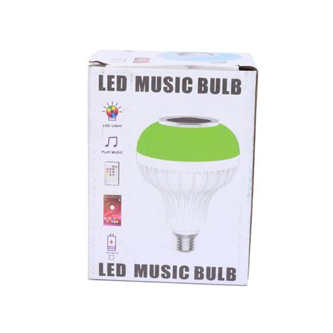 Bluetooth Speaker Bulb Remote Control Colour Changeable Bulb With Bluetooth Speaker Music Bulb