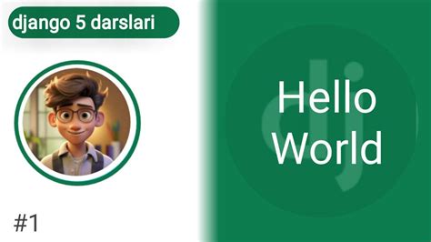 django hello world django 5 1 dars youtube