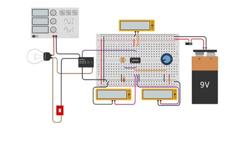 Circuit Design Project 1 Automatic Light Control Tinkercad