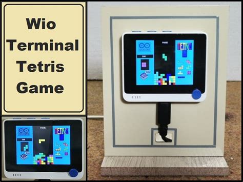 Wio Terminal Tetris Game Arduino Ide