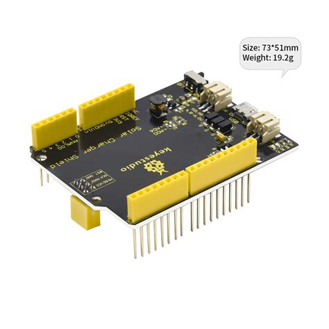 Keyestudio Solar Charger Shield For Arduino Solar Panel Solar Cell