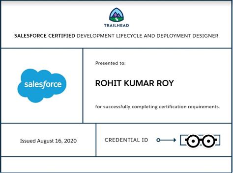 Rohit Kumar Roy On Linkedin Salesforce Deployment Journeytocta Salesforcecertified…