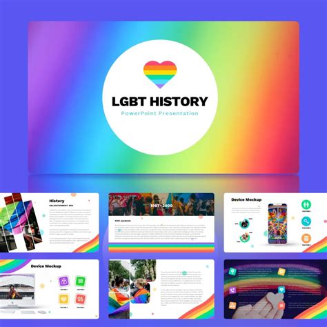 Lgbt History Powerpoint Template Masterbundles