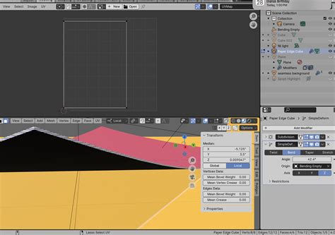 Texture Not Following Deform Materials And Textures Blender Artists