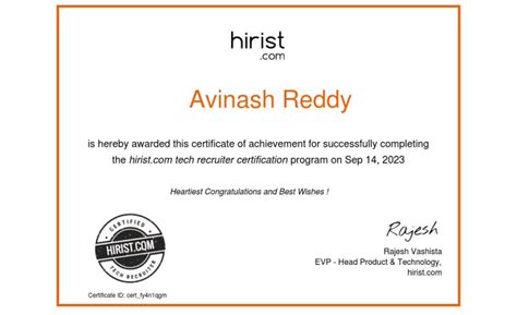 Avinash Reddy On Linkedin First Certification In 2023 Still Hunt Is On For More Certification