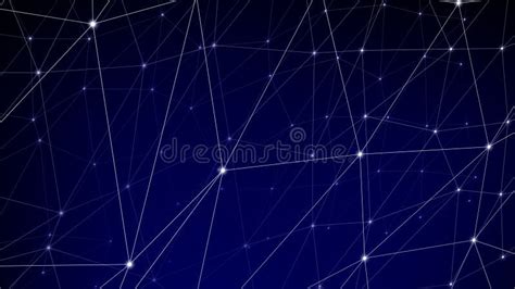 Connected Lines Abstract Connections In Hypnotic Kaleidoscope Of