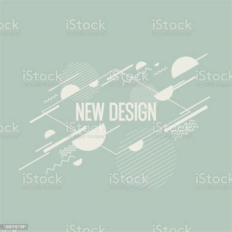 다양한 모양의 기하학적 배경 디자인을위한 유행 벡터 그래픽 사이트에 대한 추상적 배경입니다 0명에 대한 스톡 벡터 아트 및 기타 이미지 Istock