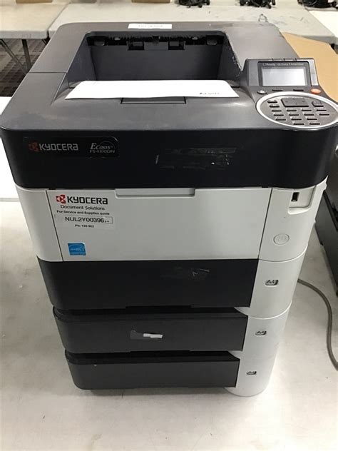 Printer Kyocera Ecosys Fs 4100dn Appears To Function