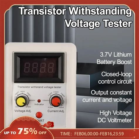 Testeur De Tension Pour Différents Transistors Test Et Avis