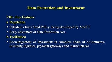 Draft ECommerce Policy Framework Of Pakistan Presentation By