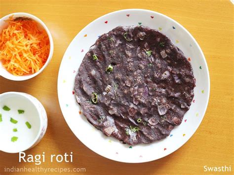 Ragi Roti Recipe Ragi Rotti 2 Ways Swasthi S Recipes