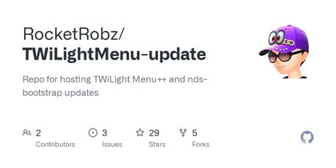 Github Rocketrobz Twilightmenu Update Repo For Hosting Twilight Menu And Nds Bootstrap Updates
