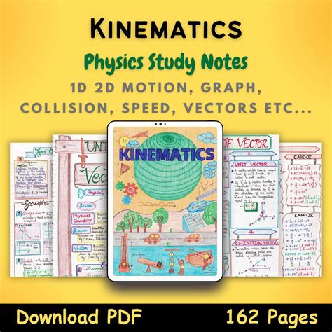 Class 11 Kinematics Notes Clear Concepts And Examples