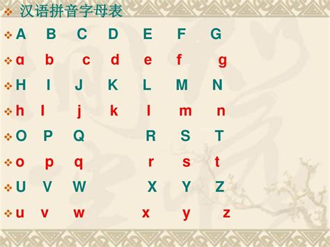 汉语拼音字母表 26个大小写及习题 Word文档在线阅读与下载 无忧文档