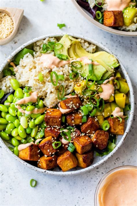 Tofu Poke Bowl Skinnytaste