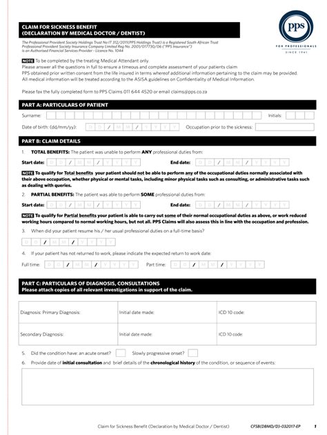 Pps Claim Form Fill Out And Sign Online Dochub