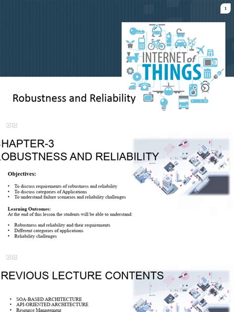 Lecture 5 Iot Download Free Pdf Internet Of Things Reliability