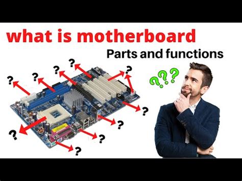 What Is The Function Of Motherboard Motherboard Ka Keya Istamal Hain Motherboard Components