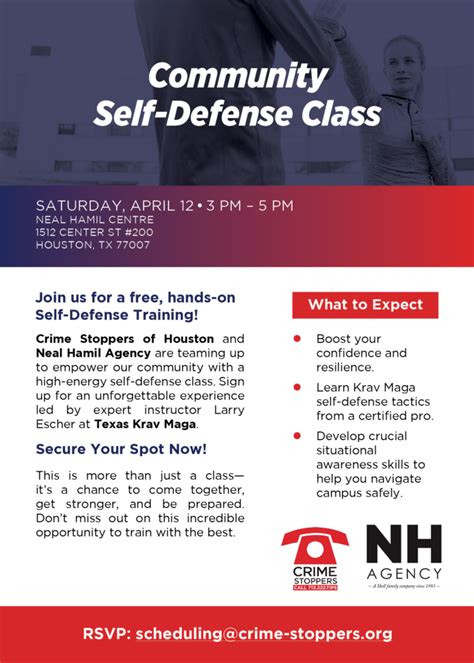 Community Self Defense Class Crime Stoppers Of Houston