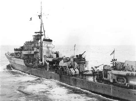 Hmas Nizam G38 Was An N Class Destroyer Of The Royal Australian Navy