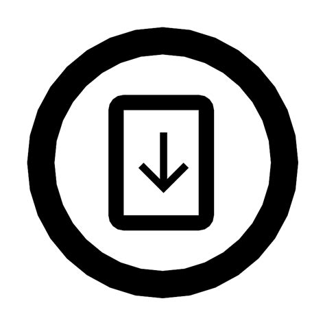 File Down Arrow Circle Vector SVG Icon SVG Repo