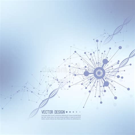 Array With Dynamic Emitted Particles Stock Vector Illustration Of