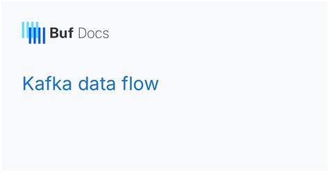 Kafka Data Flow In Bufstream Buf Docs