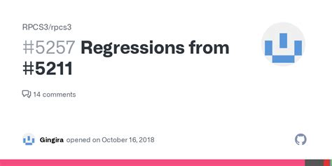 Regressions From 5211 · Issue 5257 · Rpcs3rpcs3 · Github