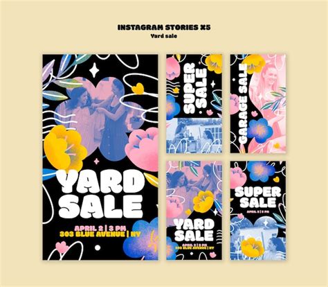 Premium Psd Yard Sale Template Design Premium Psd Yard Sale Template Design