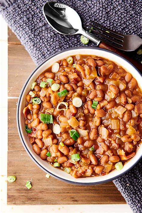 Bbq Baked Beans Recipe W Bacon Semi Homemade