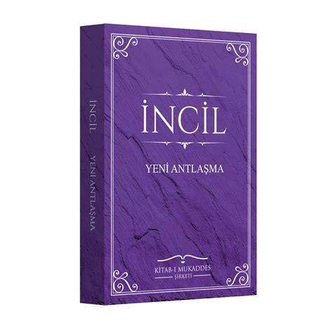 İncil İncil Yeni Antlaşma Mor