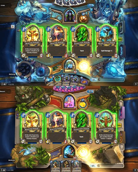 different hero portraits different hero powers nice hardcoding d