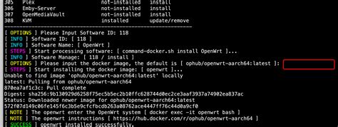 Software安装不可用 · Issue 490 · Ophubamlogic S9xxx Armbian · Github