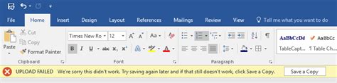 Upload Failed Were Sorry This Didnt Work Word 2016 Sharepoint