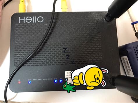 인터넷 공유기 선 뽑아도 되나요 지식in