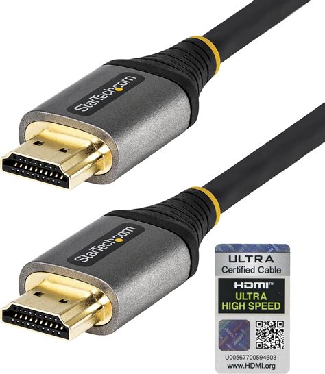 Amazon Com 6FT 2M HDMI 2 1 Cable 8K Certified Ultra HIGH Speed HDMI Cable 48GBPS 8K 6