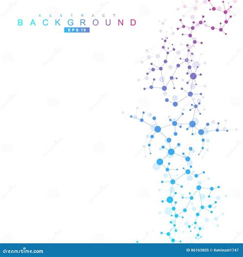 Structure Molecule And Communication Dna Atom Neurons Scientific Concept For Your Design