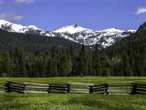 Caldera Of Lassen Volcanic National Park California Image Free Stock