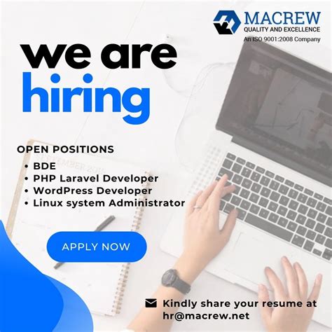 Macrew Technologies On Linkedin Businessdevelopmentexecutive Location Remote Mohali