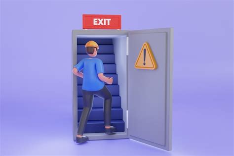 Emergency Exit Procedure Psd High Quality Free Psd Templates For Download