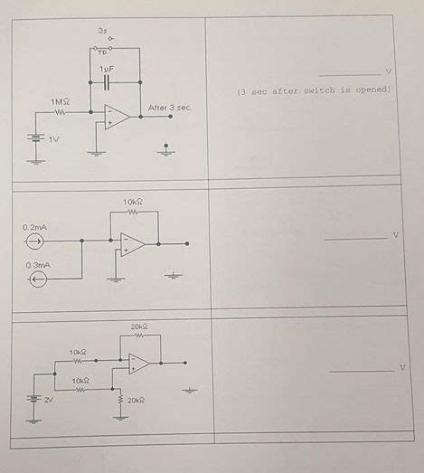 Solved Give The Output Voltage Including Polarity For Chegg Com