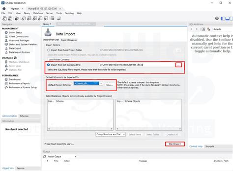 import and export dump files to mysql mariadb percona databases