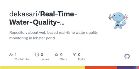 GitHub Dekasari Real Time Water Quality Monitoring System Repository About Web Based Real