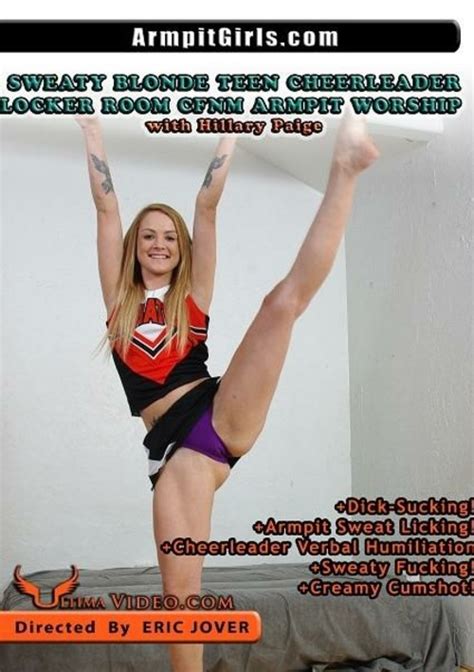 Sweaty Blonde Teen Cheerleader Locker Room Cfnm Armpit Worship With