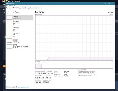 Memory Usage Mapped File Page 2 Windows 10 Forums