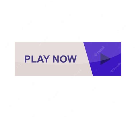 Premium Vector Play Now Button