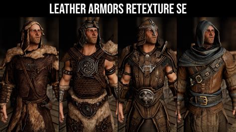 Leather Armors Retexture Se At Skyrim Special Edition Nexus Mods And Community