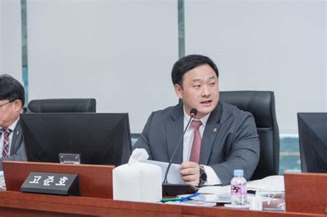 고준호 의원 경기도 의료대란 도의 늑장 대응 지적 아주경제