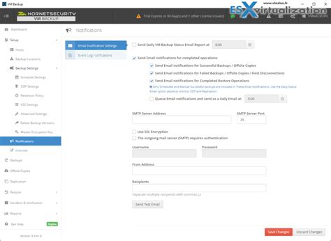 Hornetsecurity VM Backup V9 For VMware VSphere And Microsoft Hyper V Product Review ESX
