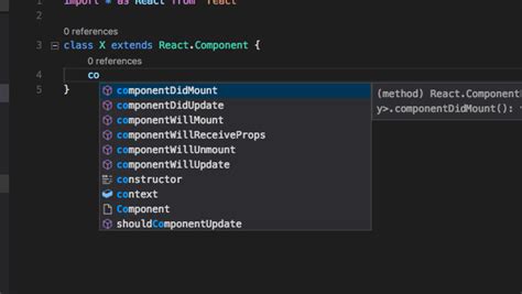 Intellisense For Class Methods Is Not Working · Issue 28258